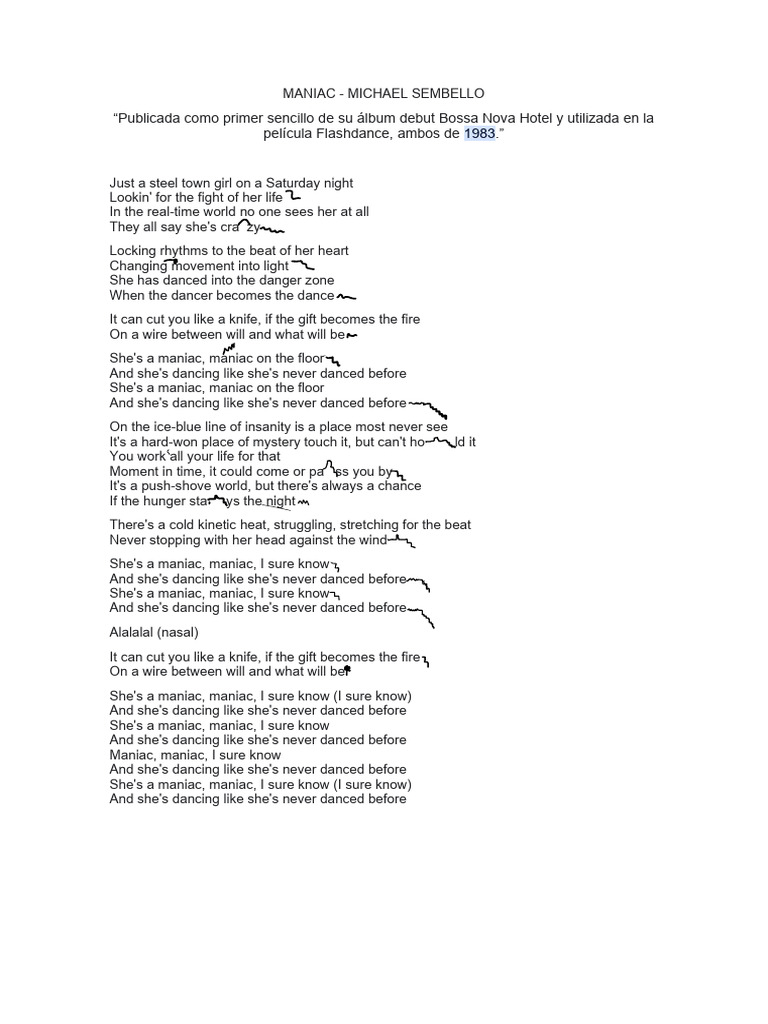 Maniac | PDF | Poetry