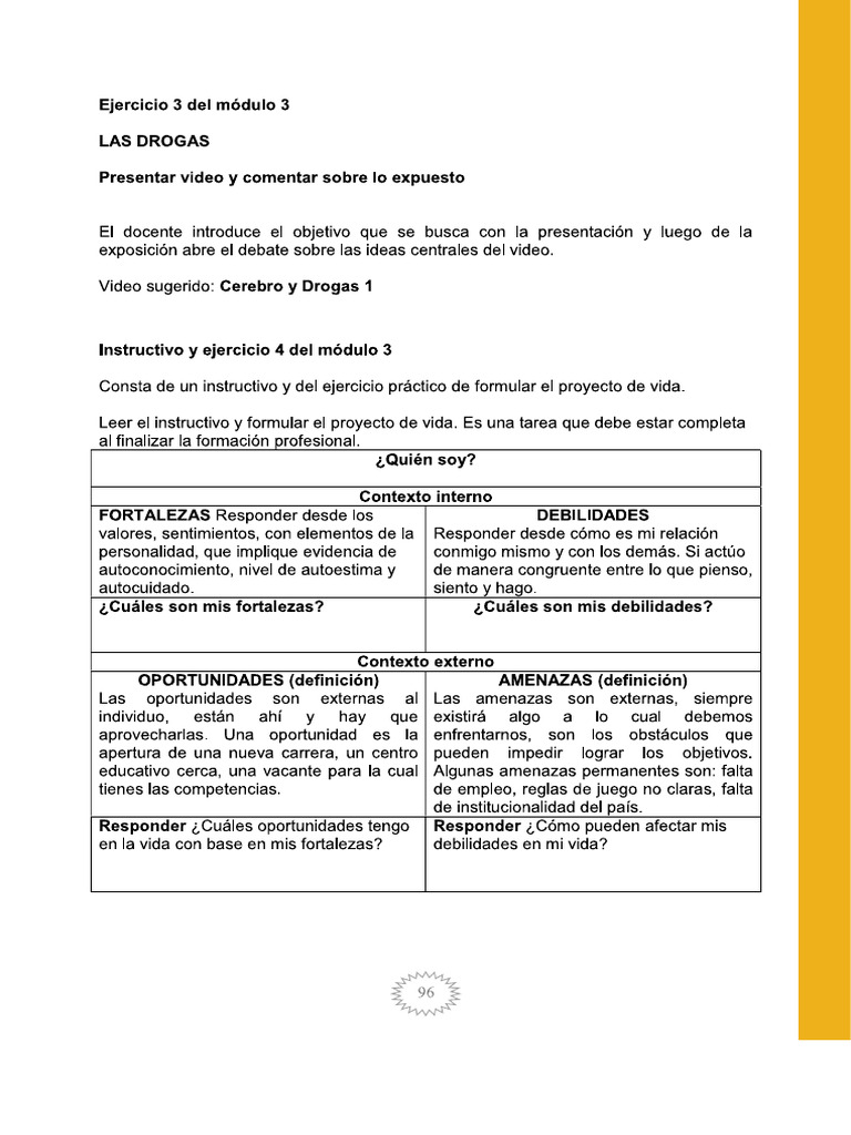 Ejercicio para La Casa - Modulo 3 | PDF