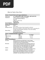 Caustic Soda Safety Data Sheet | PDF | Sodium Hydroxide | Dangerous Goods