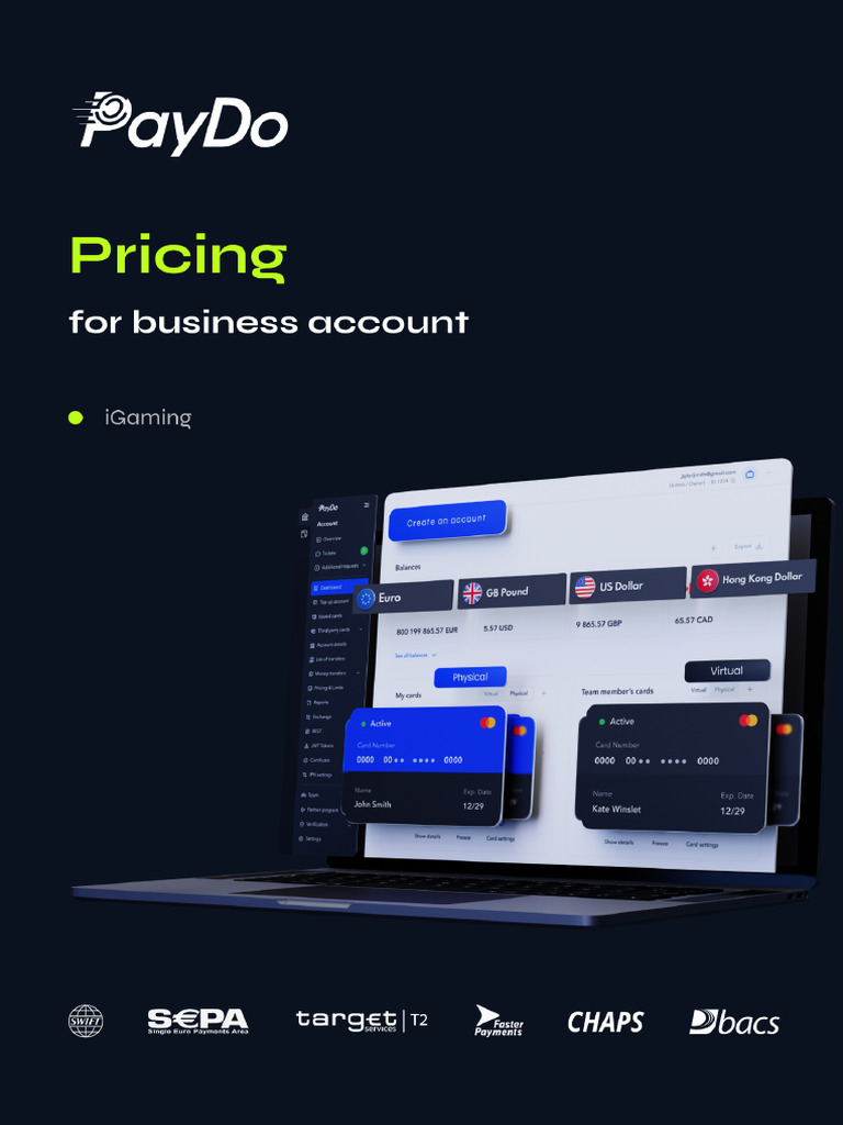 PayDo Commercial Offer Business Account Power Gaming Limited | PDF ...