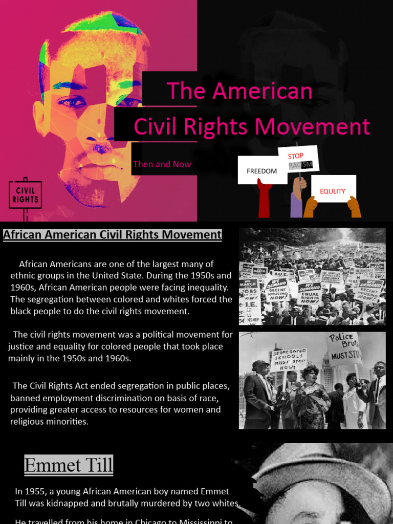 The African-American Civil Rights Movement | PDF | Rosa Parks | Human ...