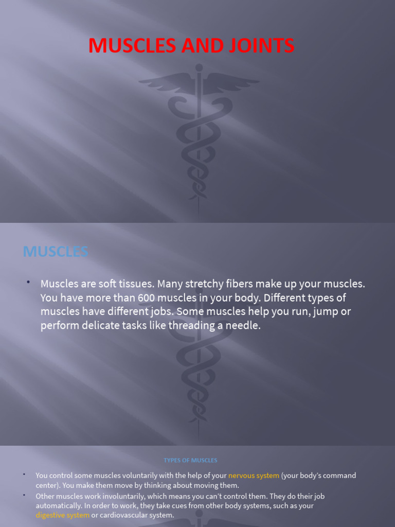 PATHFIT 2 Muscles and Joints | PDF | Wellness | Science & Mathematics