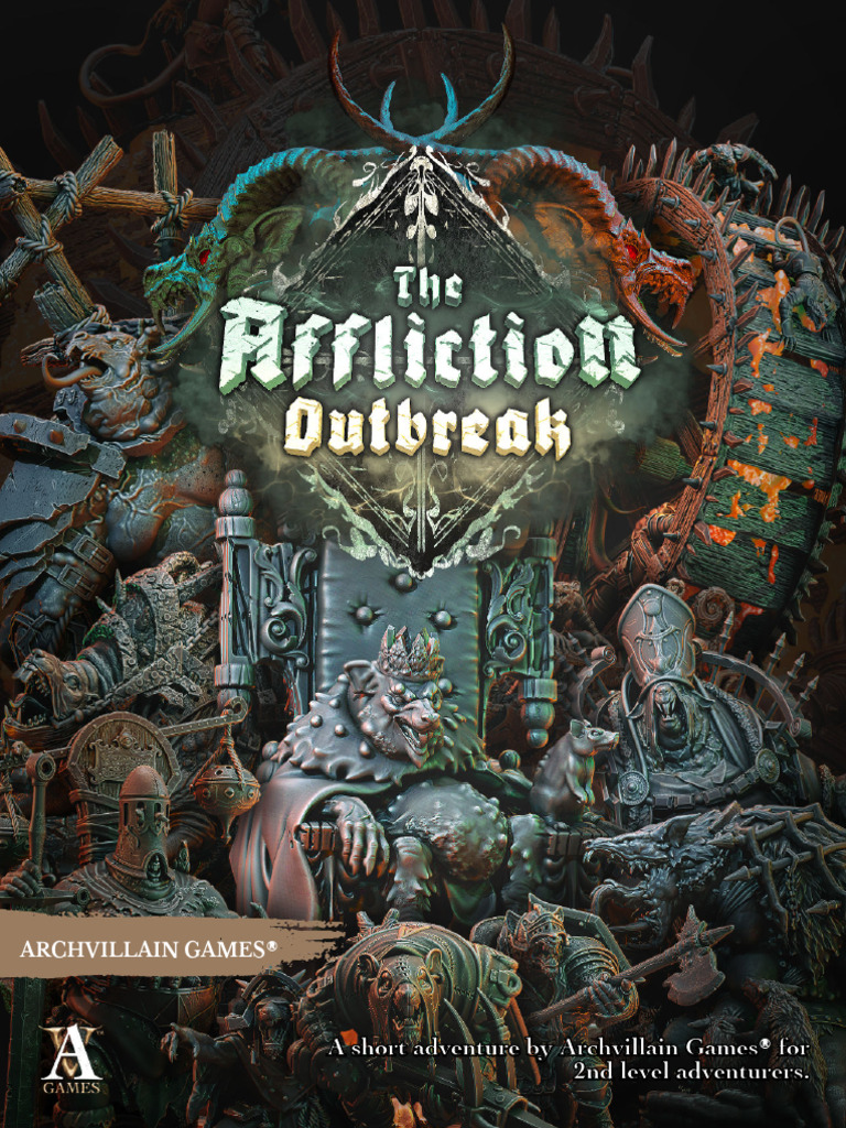 The Affliction Outbreak 5e Module Digital | PDF | Stairs