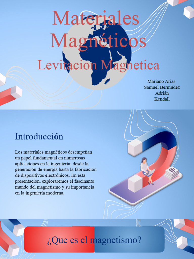 Materiales Magneticos | PDF | Magnetismo | Imán
