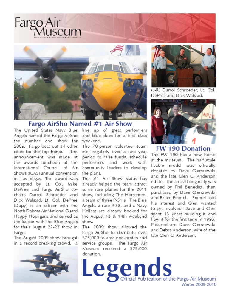Fargo AirSho: #1 Air Show Highlights | PDF | Vietnam Veteran | Battle ...