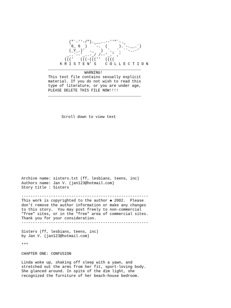 Sisters | PDF | Bra | Kiss