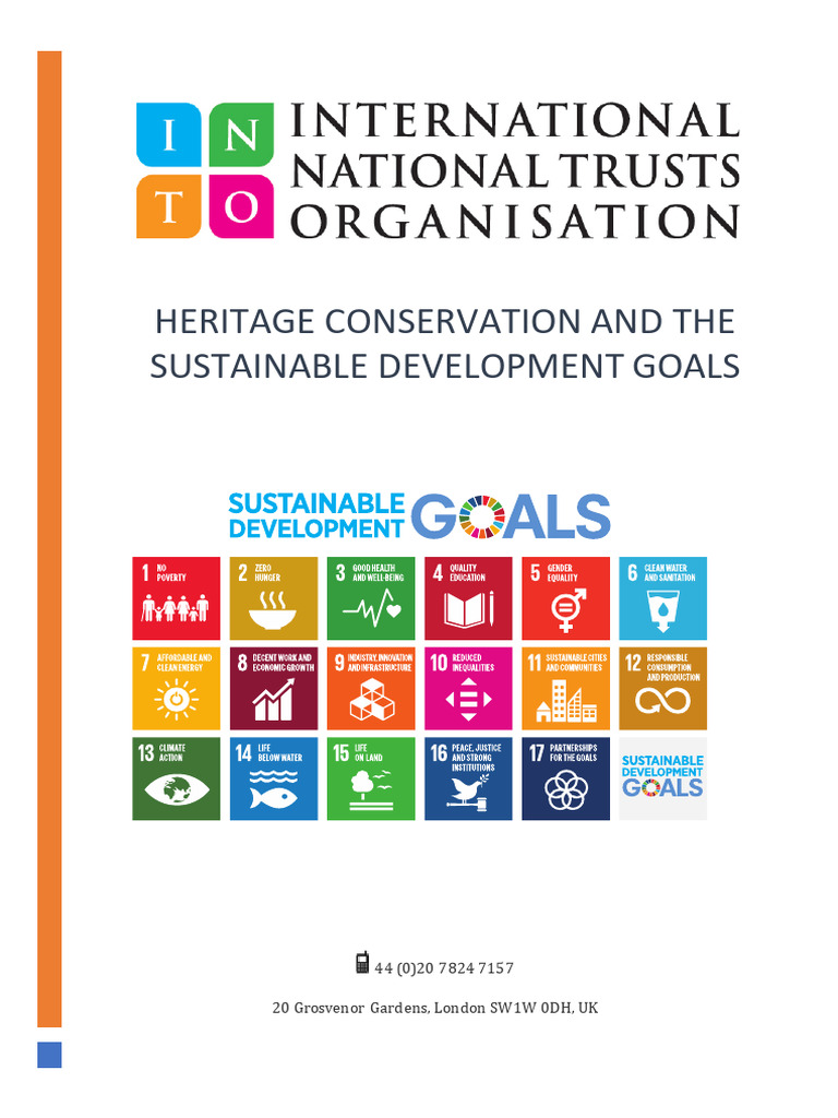 INTO Members and The SDGs | PDF | Sustainability | Sustainable Development