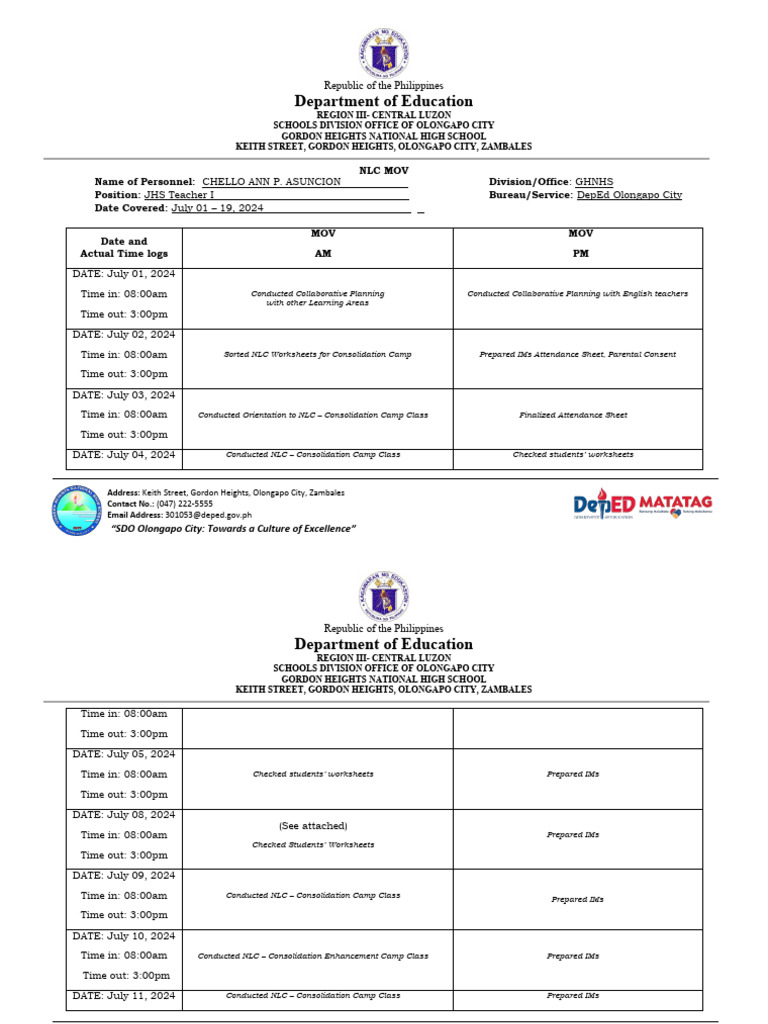 NLC 2024 Acr | PDF | Philippines