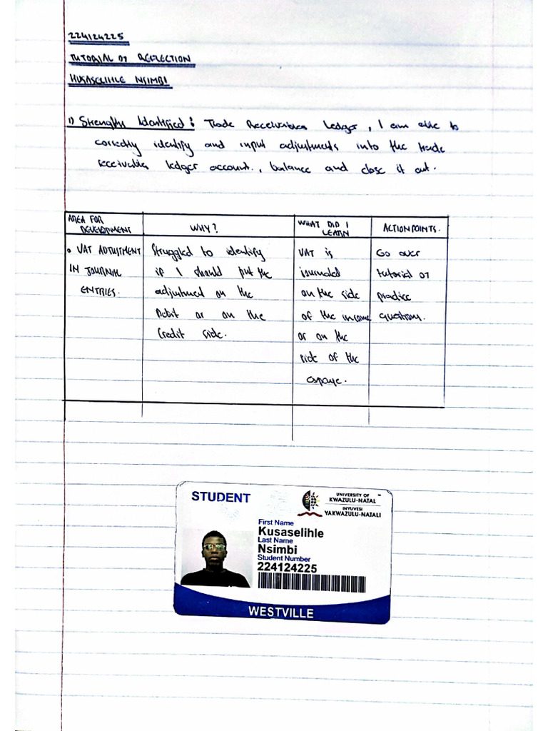 Tut 08 Reflection | PDF