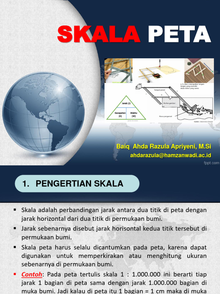 Pengertian dan Macam Skala Peta | PDF