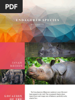 Subject Enrichment Activity Social Science: Endangered Species | PDF ...