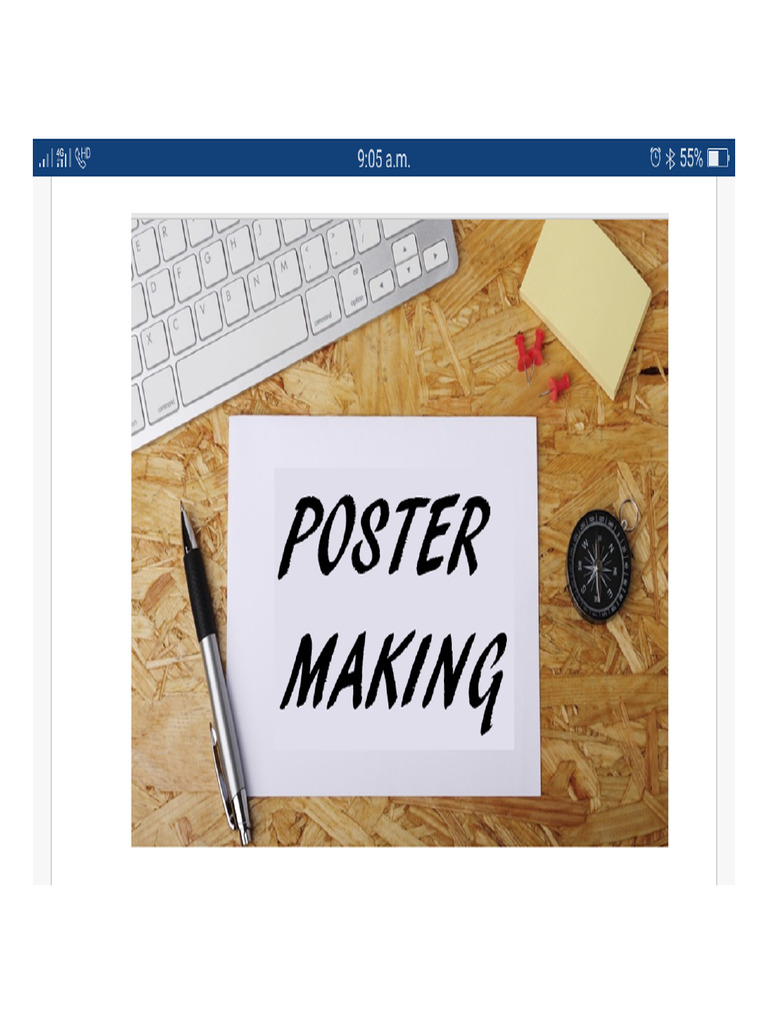 Poster Making 1 | PDF