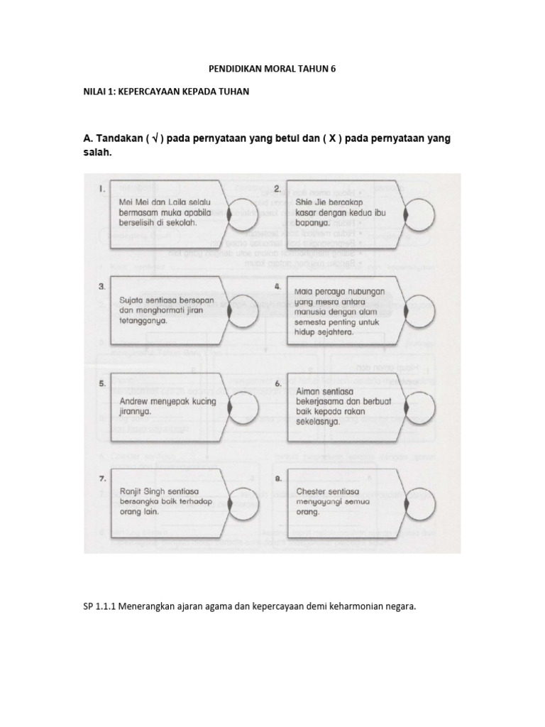 Latihan Moral 1 Pdf