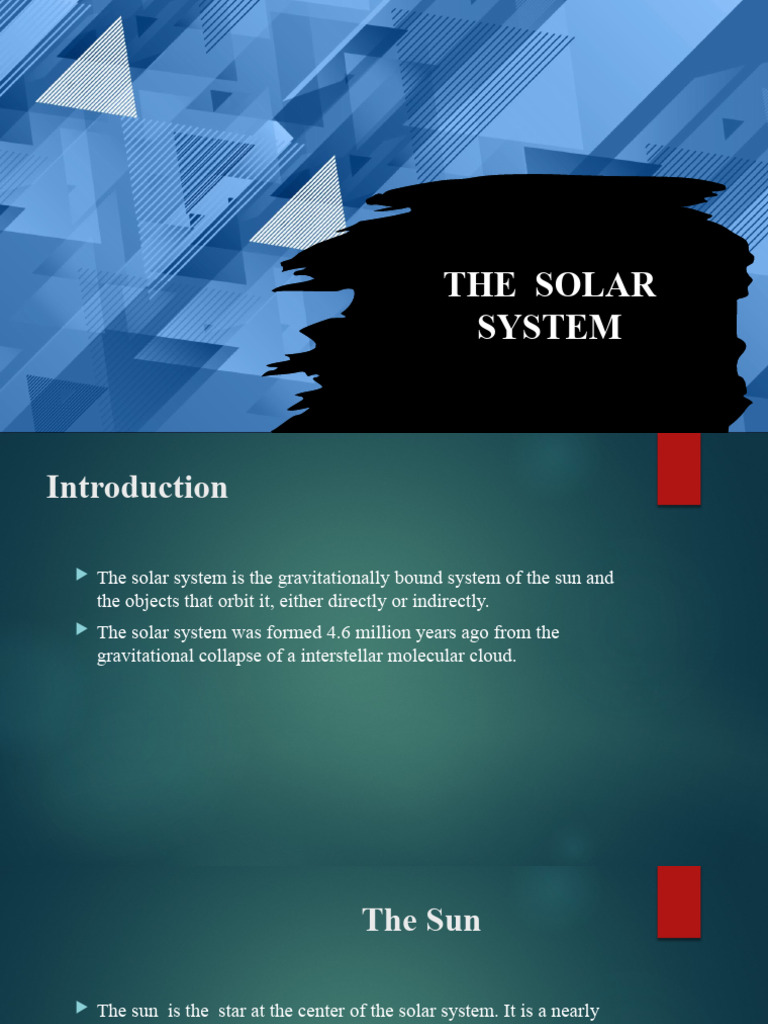Overview of the Solar System | PDF | Social Science | Science & Mathematics