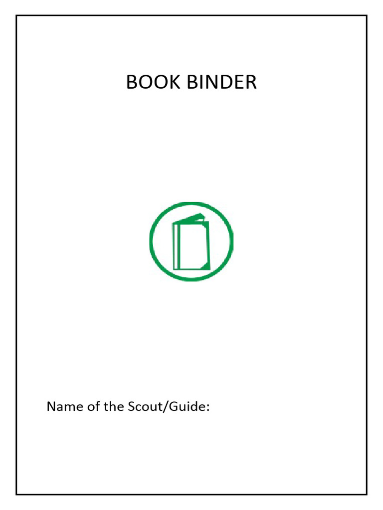 BOOK BINDER Format Bulbul | PDF