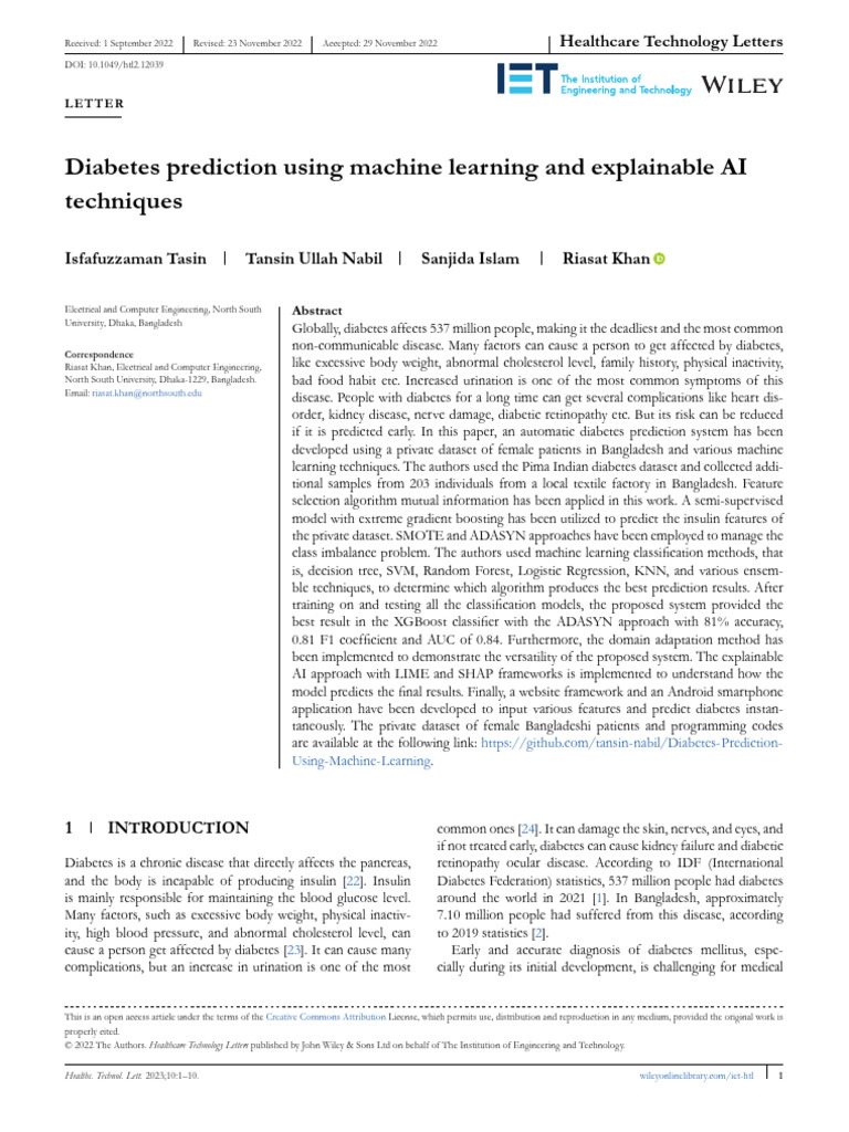 1 Journal | PDF | Support Vector Machine | Machine Learning