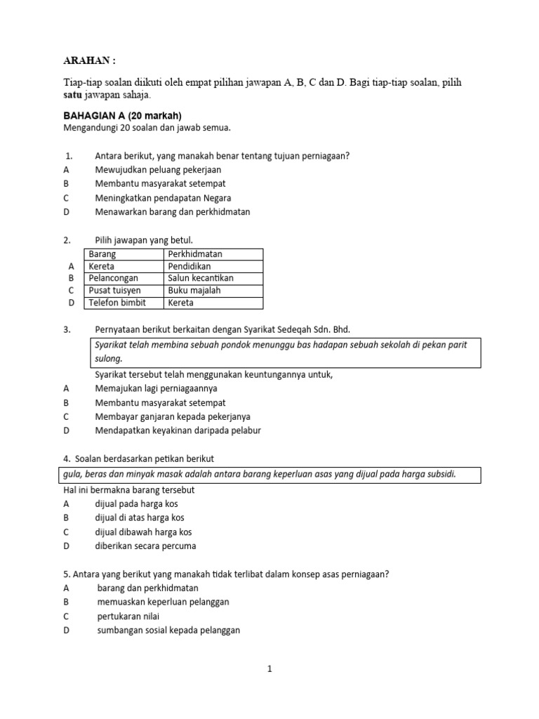 Ujian Topikal T4 Pdf