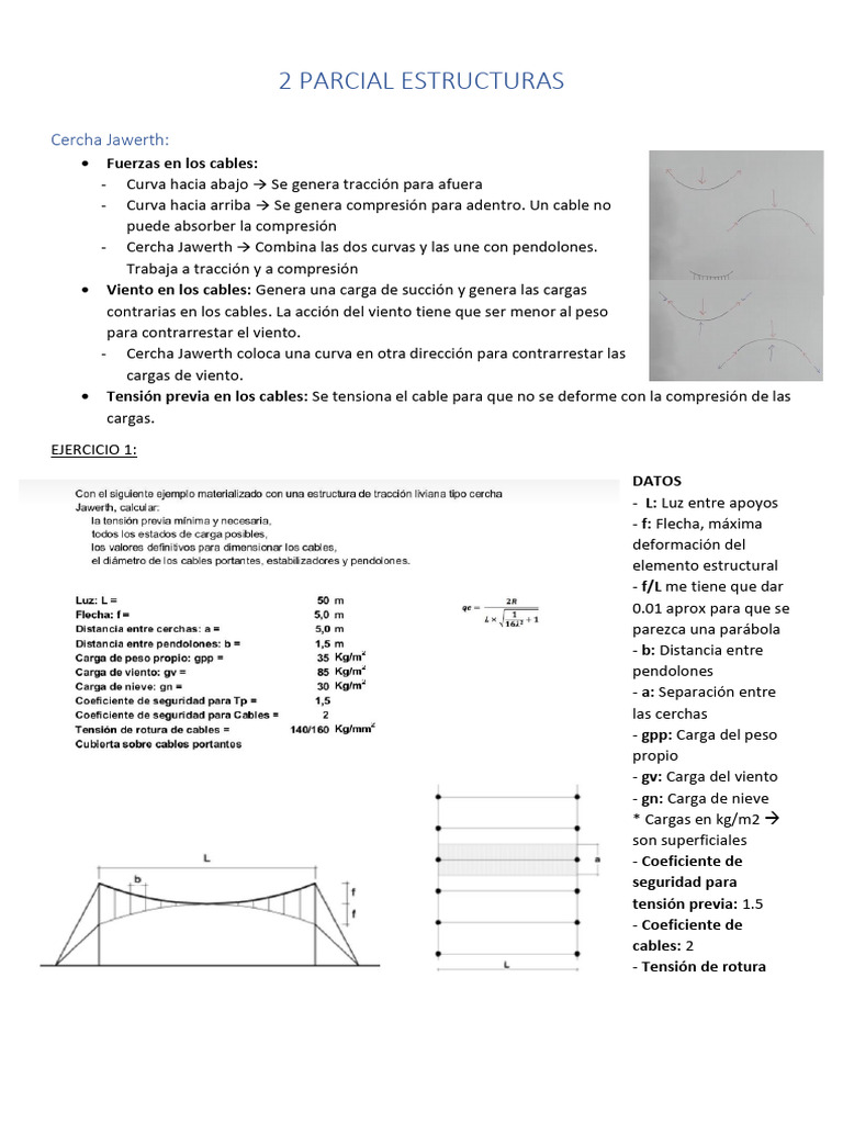 2 Parcial Estructuras | PDF | Viga (Estructura) | Pandeo