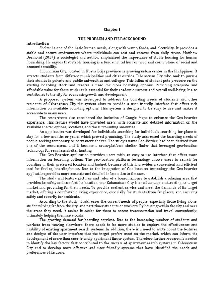 Chapter I | PDF | Usability | Economies