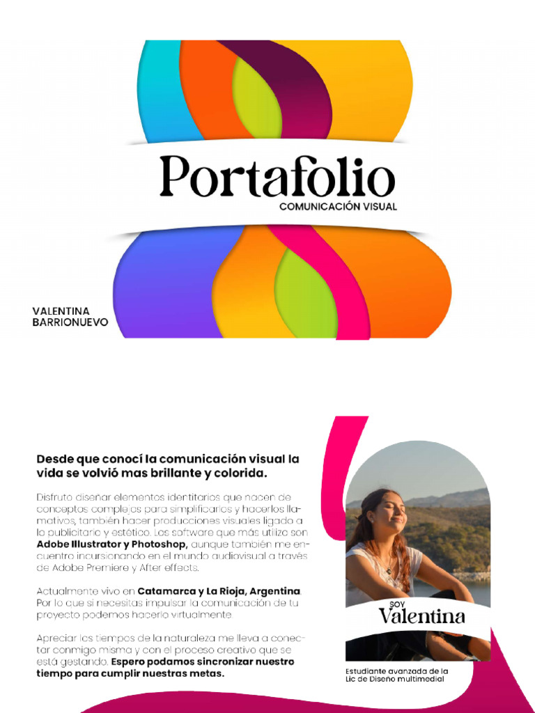 Valentina Barrionuevo Porfolio | PDF