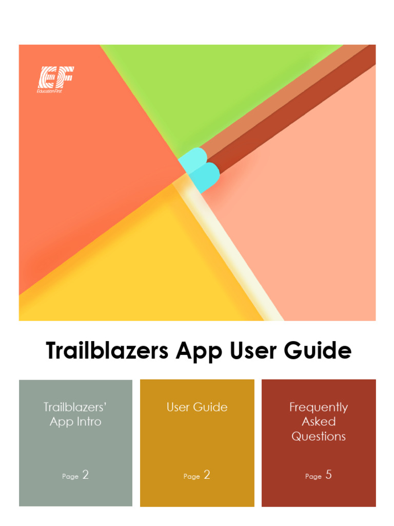 Trailblazers App User Guide | PDF | Login | Mobile App