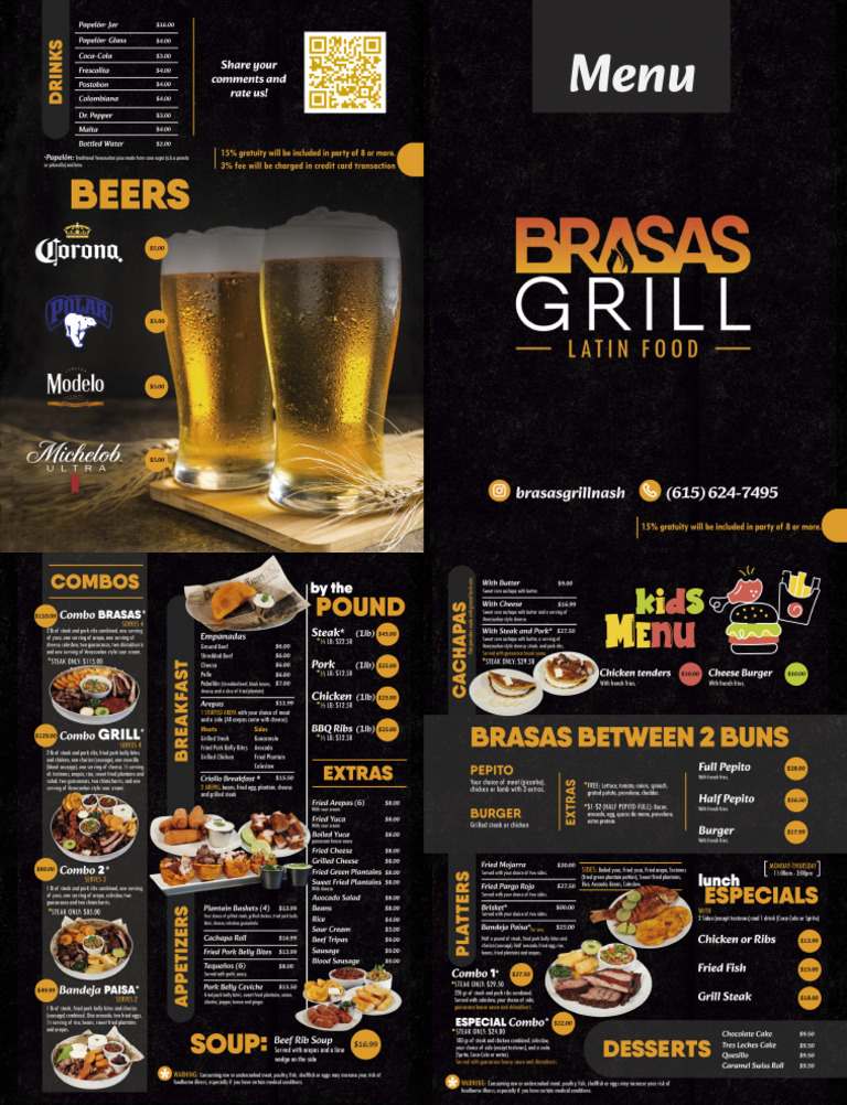 English Version - Brasas Grill | PDF