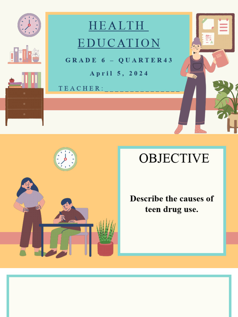 Causes of Teen Drug Use Education | PDF