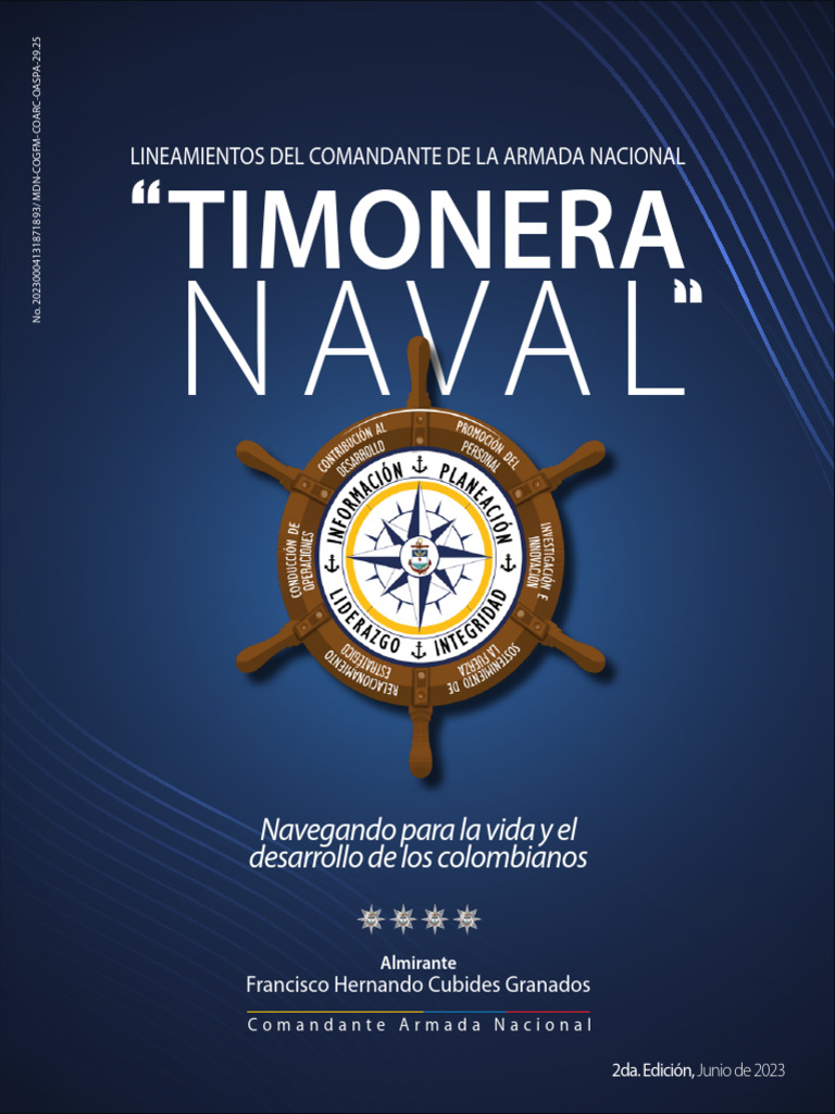 Lineamiento COARC-TIMONERA NAVAL Alm. Francisco H. Cubides Granados 2 Ed (FP25ENE2024) | PDF ...
