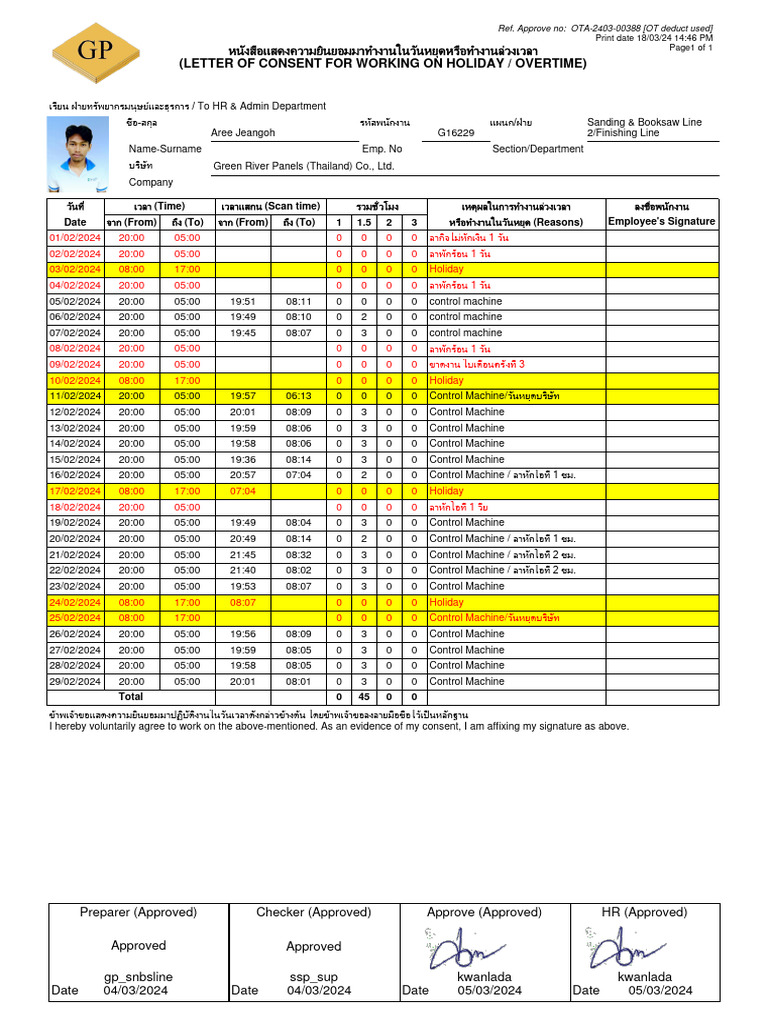 OT Report | PDF