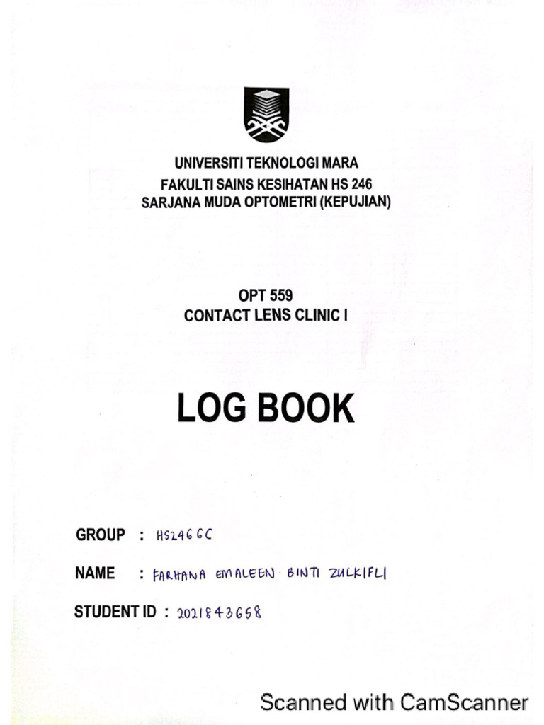 CL Logbook Evaluation | PDF