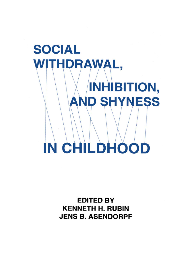 1 | PDF | Solitude | Social Inhibition
