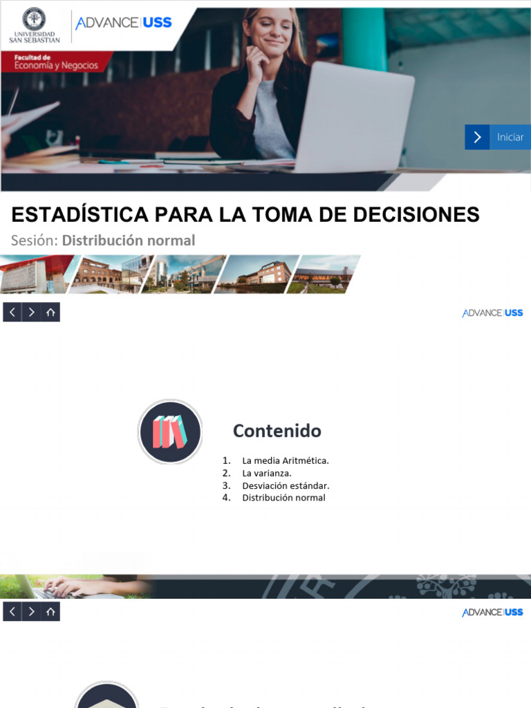 ICOA E003 S1 C DistribucionNormal | PDF | Media | Distribución normal