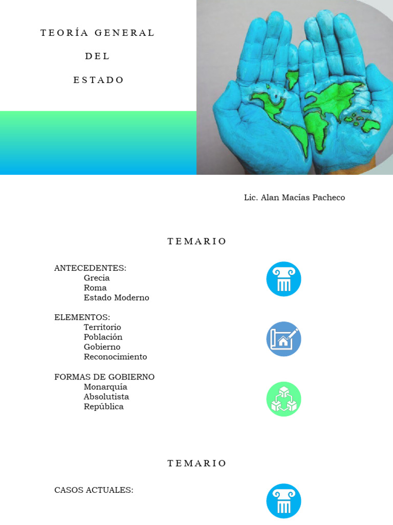 Teoria Gral Edo | PDF | Estado (política) | Soberanía