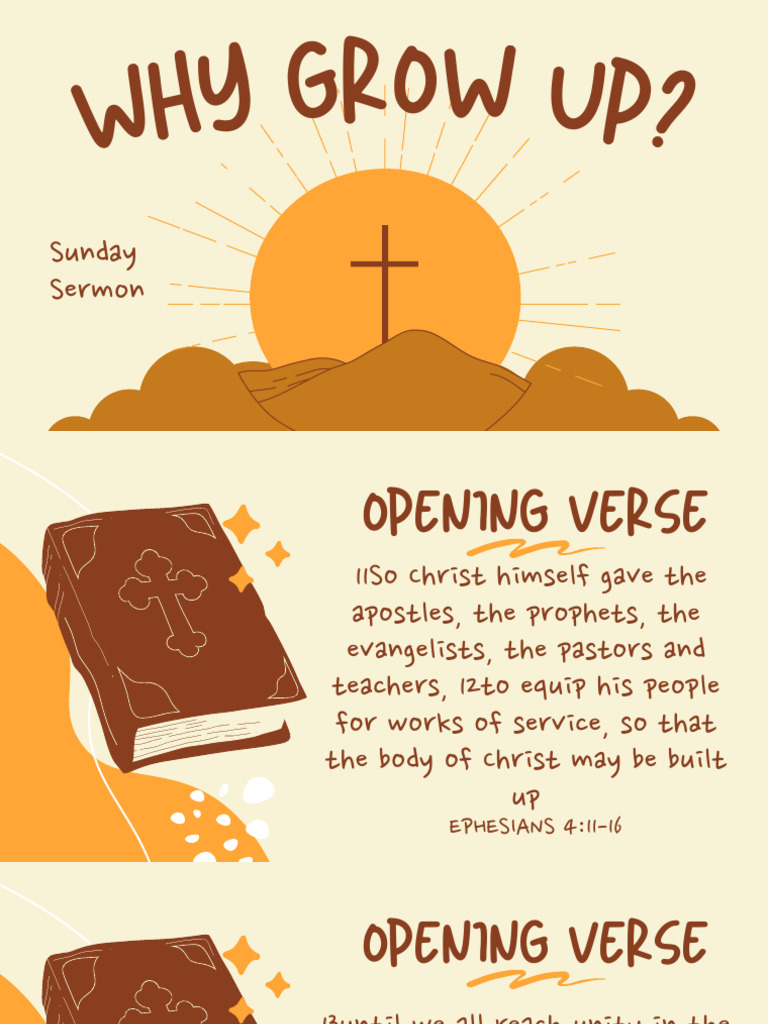 Why Grow Up | PDF | Jesus | Saint