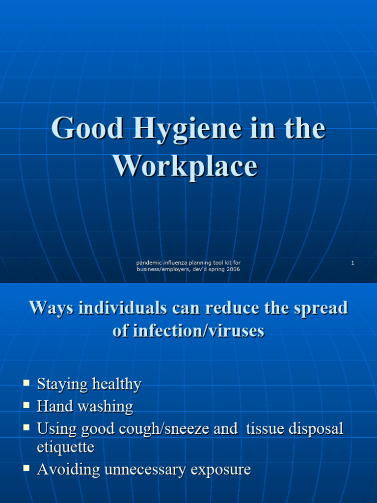 Pandemic Influenza Planning Toolkit | PDF | Hand Washing | Influenza
