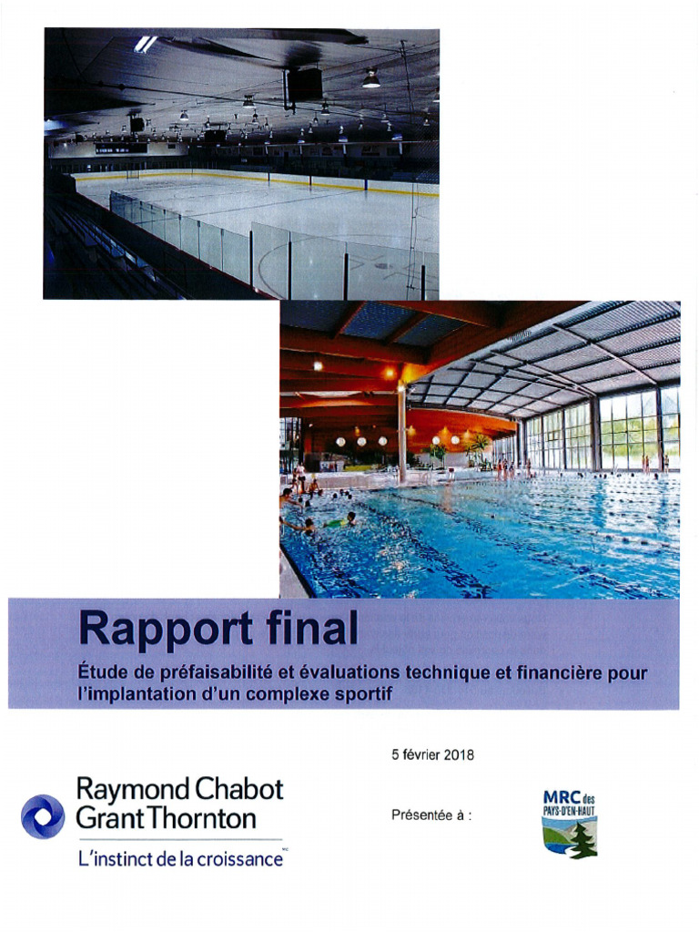 Etude Complexe Sportif | PDF