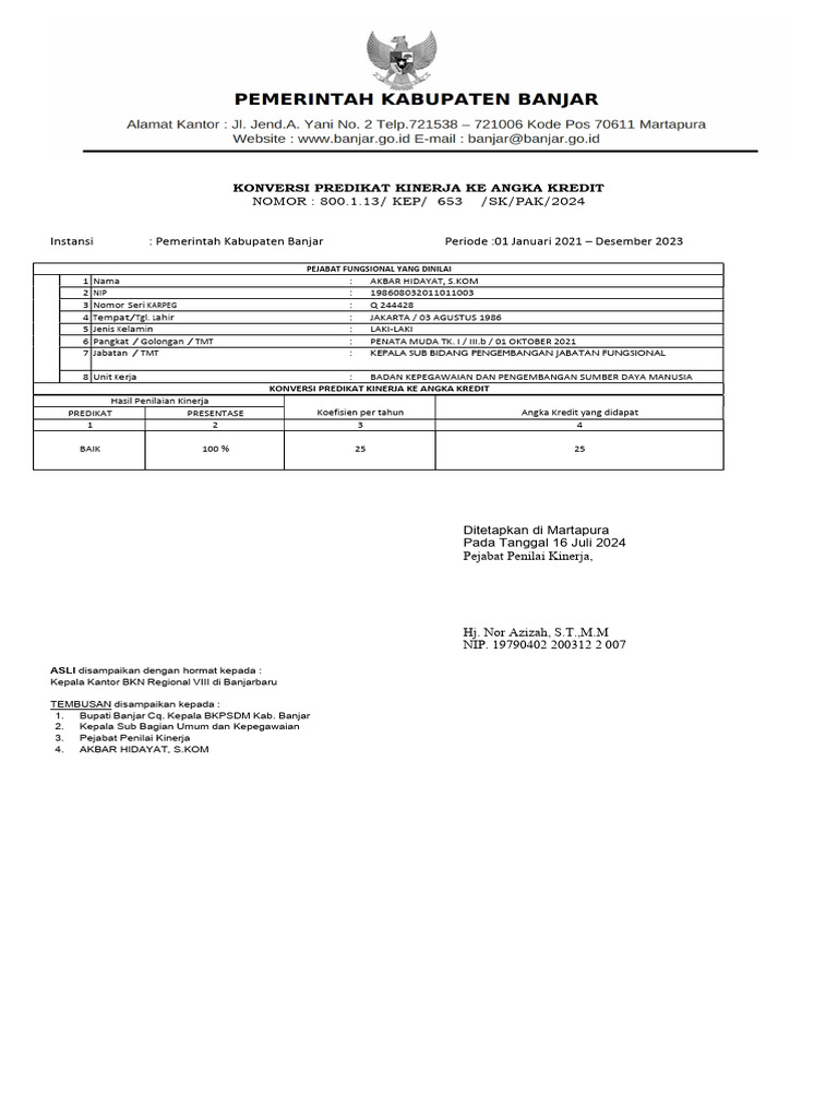 Pak Konversi - Akbar Hidayat 2024 | PDF