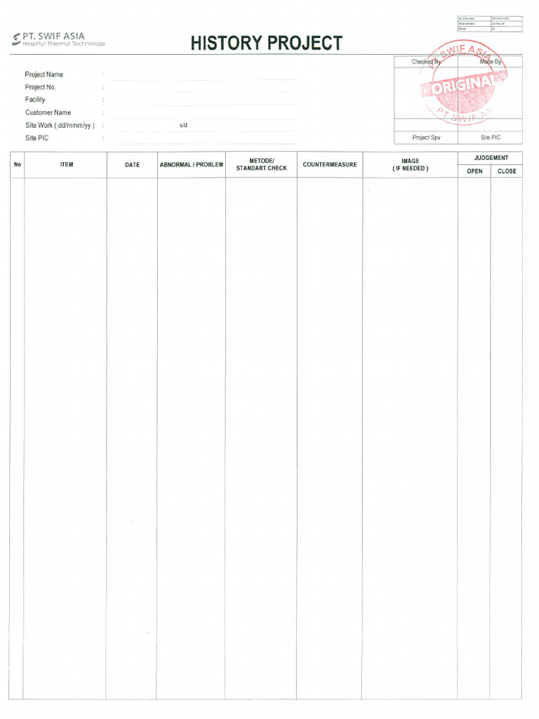 Form History Project | PDF