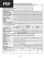 ESPS Membership Application Form | PDF | Banks