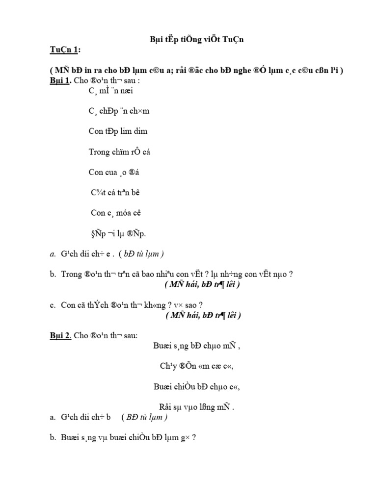 Xxxbai Tap TV Tuan Thang 1 | PDF