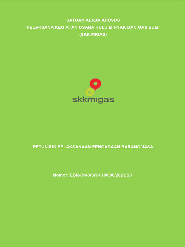 Juklak PTK 007 Rev 5 | PDF