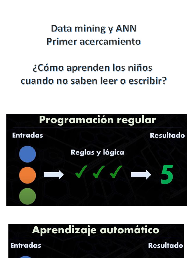 Presentación Data Mining y Redes Neuronales | PDF