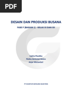 Modul Ajar - Busana Fase F | PDF