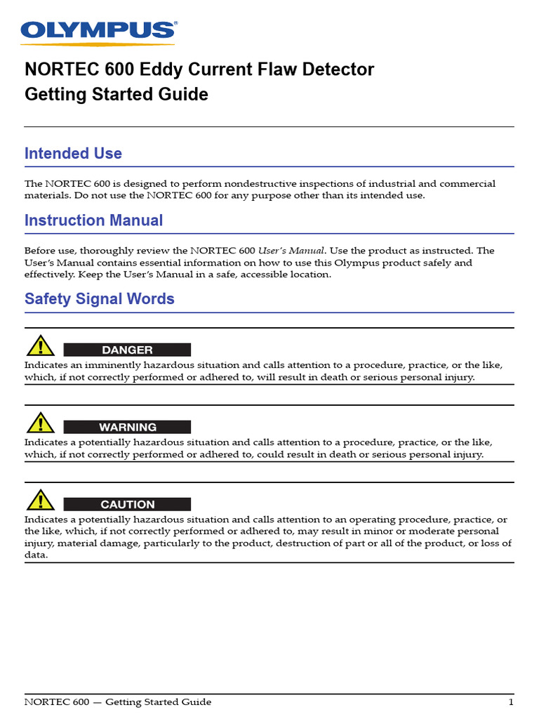 DMTA 10039 01EN - Rev - D NORTEC - 600 Getting - Started | PDF | Battery Charger | Lithium Ion ...