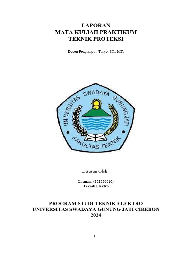 LASMANA - Laporan Praktikum Teknik Proteksi - CETAK | PDF