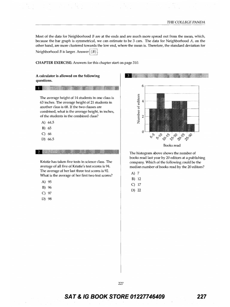 Panda - Chap 25 - Statistics - Mean, Mode, Median | PDF