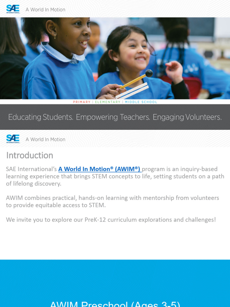 AWIM Curriculum Challenge Overviews | PDF | Force | Newton's Laws Of Motion