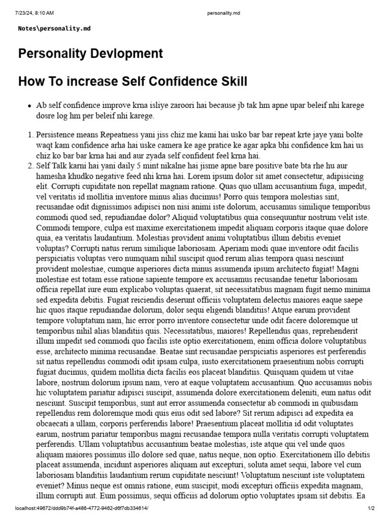 How To Keep Body Healthy? | PDF