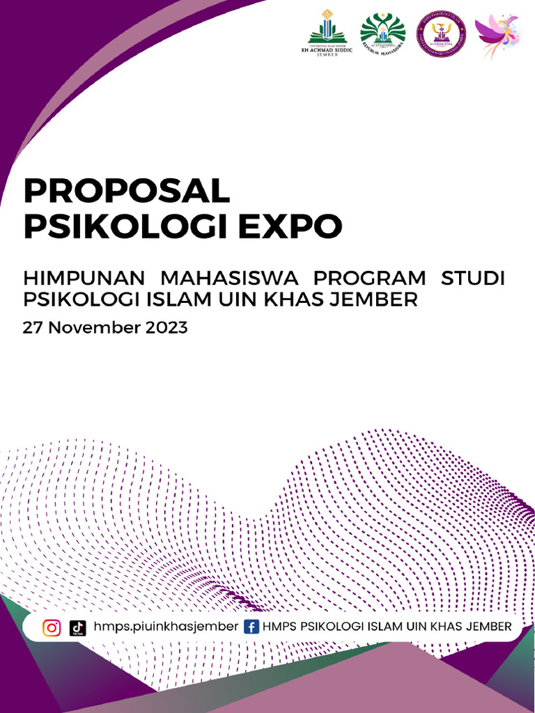 Proposal Sponsorship Psikologi Expo FIX | PDF