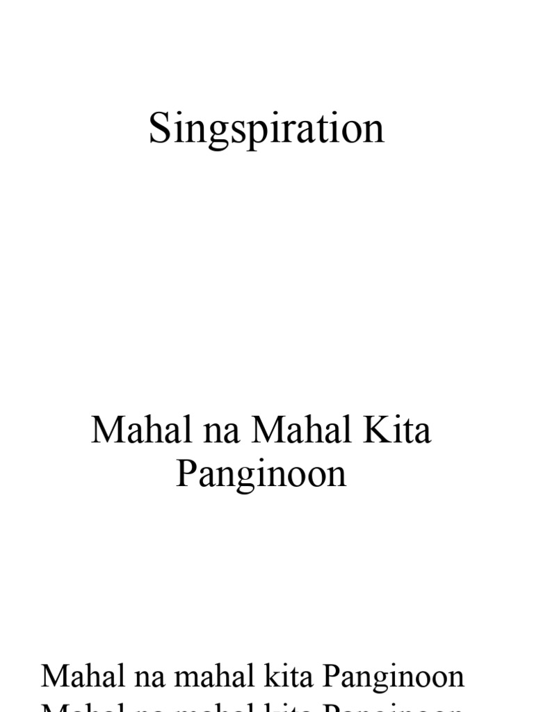 Singspiration Dhann | PDF
